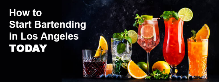 How to Start Bartending in Los Angeles | National Bartenders